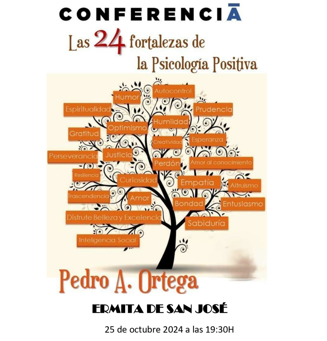 Mañana va a tener lugar la conferencia ‘Las 24 fortalezas de la ...